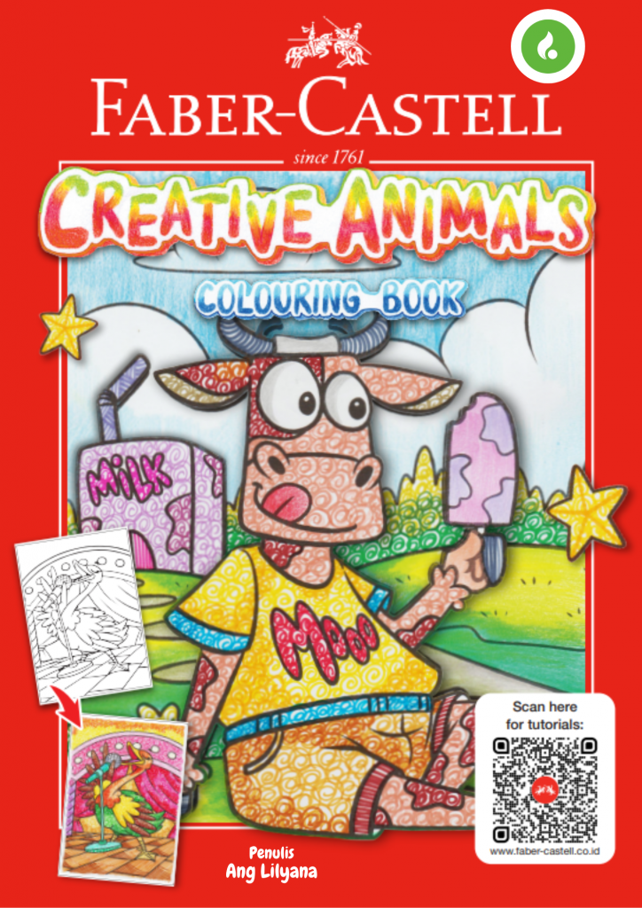 CREATIVE ANIMALS COLOURING BOOK - Greenbook
